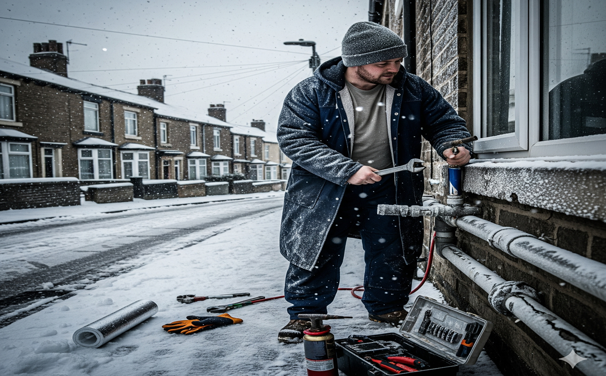 Why Pipes Burst in Sheffield Winters & How Plumbers Can Help